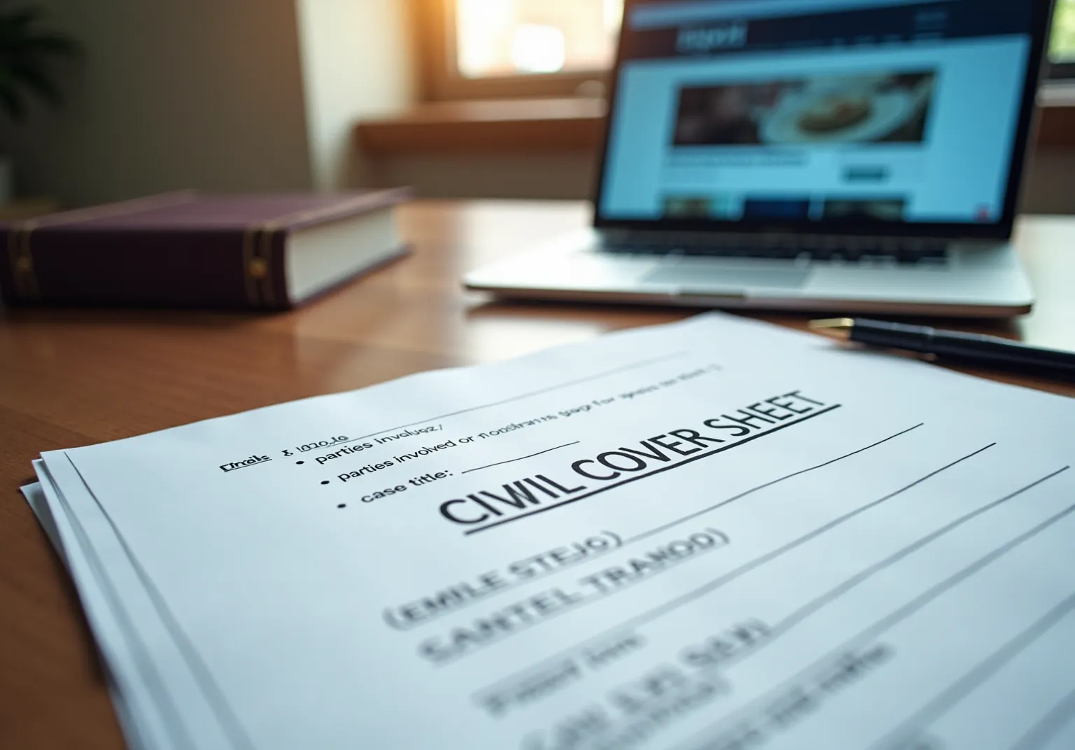 Master the Civil Cover Sheet Addendum: Step-by-Step Instructions